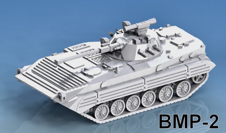 1-100 BMP1 & BMP2 by M_bergman - Wargaming3D