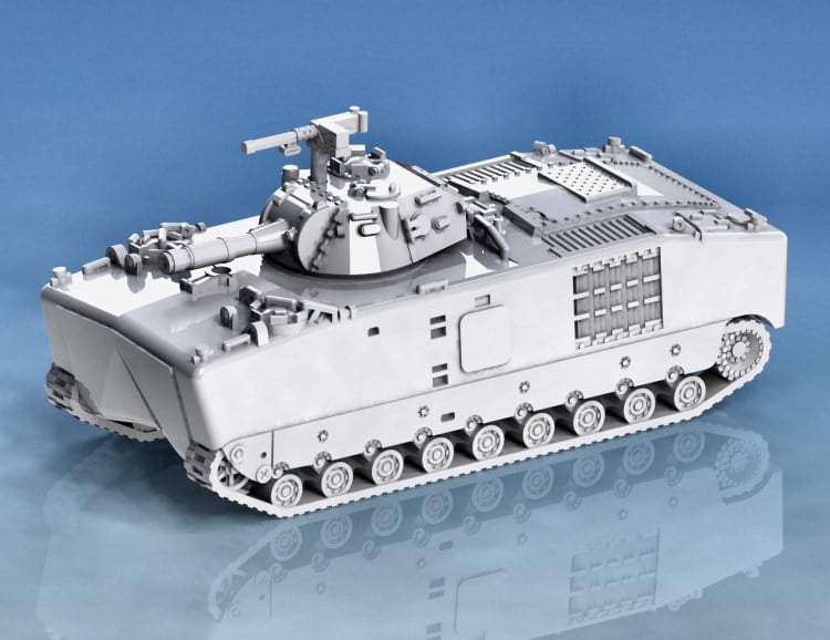 1-100 LVTH-6, LVTH-6A1 and LVTE-5 (Pack 2) by M_bergman - Wargaming3D