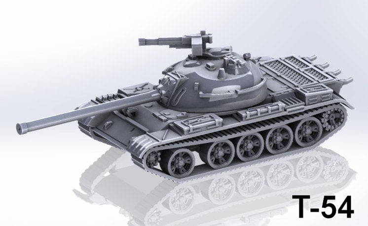1-100 T54, T55, T55A, T62, ZSU-57-2 by M_bergman - Wargaming3D