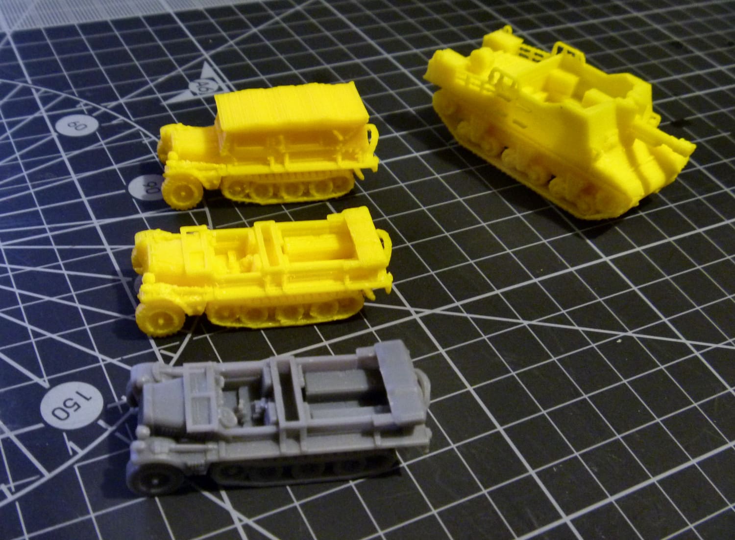 1-100 Sdkfz 10 ausf B 1-ton halftrack by M_bergman - Wargaming3D