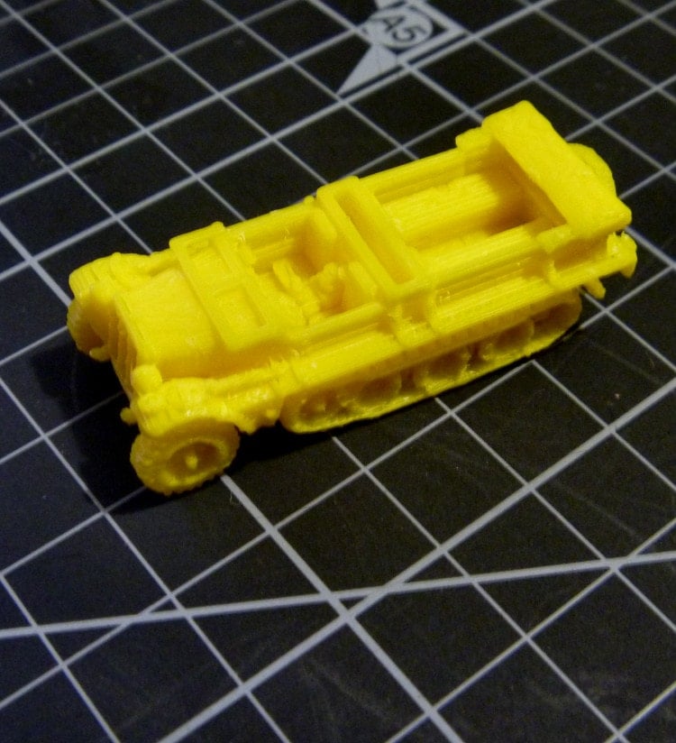 1-100 Sdkfz 10 ausf B 1-ton halftrack by M_bergman - Wargaming3D