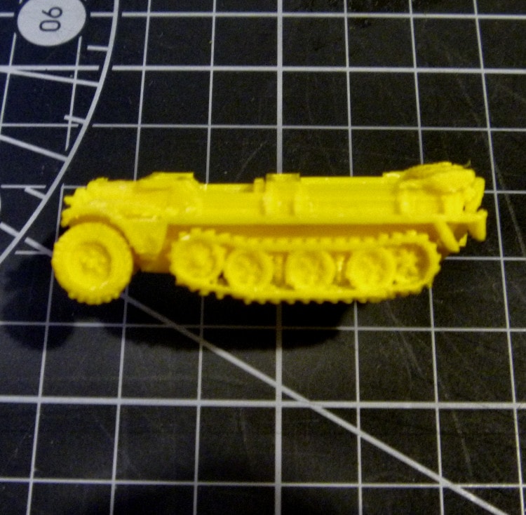 1-100 Sdkfz 10 ausf B 1-ton halftrack by M_bergman - Wargaming3D