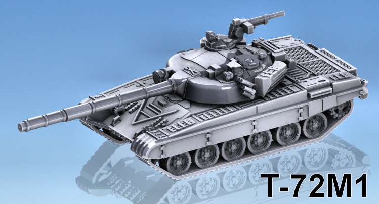 1-100 T72A, T72B, T72M1, T72BM, T72BV by m_bergman - Wargaming3D