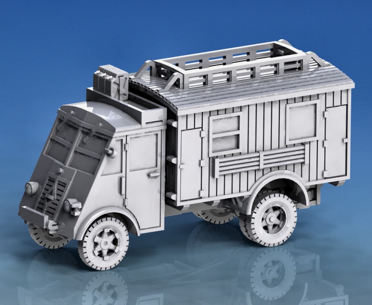 1-100 Renault AHS, AHN & AHR by M_bergman - Wargaming3D