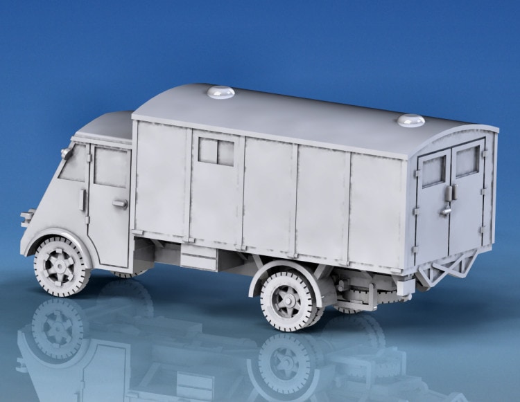 1-100 Renault AHS, AHN & AHR by m_bergman - Wargaming3D