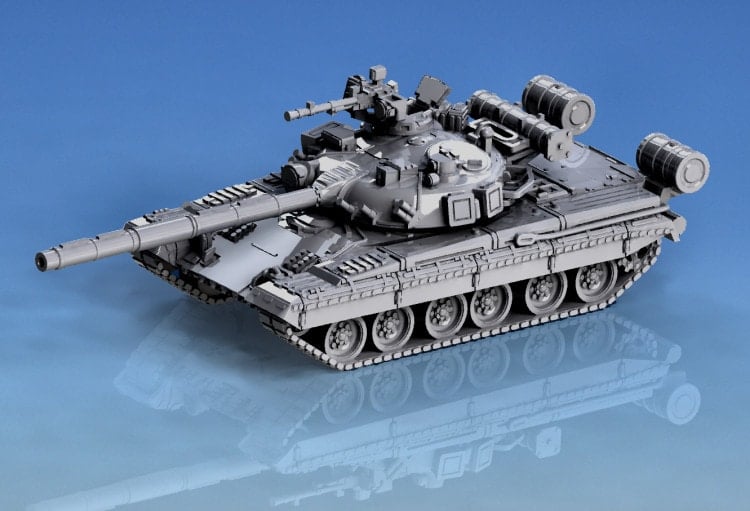 1-100 T-80, T-80B, T-80BV by M_bergman - Wargaming3D