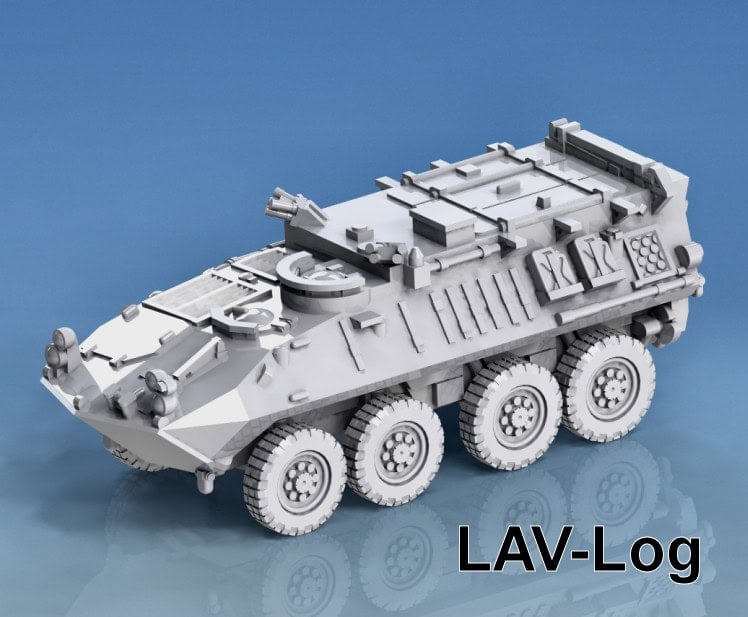 1-100 LAV-II by M_bergman - Wargaming3D