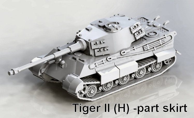 1-100 Tiger II by M_bergman - Wargaming3D