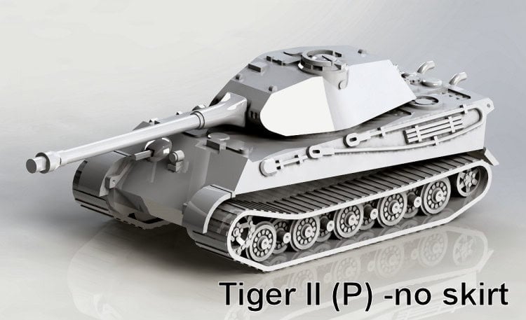 1-100 Tiger II by M_bergman - Wargaming3D