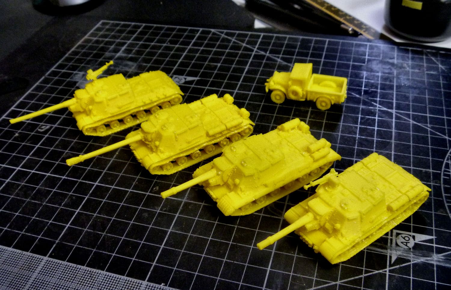 1-100 ISU-122, ISU-122S, ISU-152, ISU-152M by m_bergman - Wargaming3D