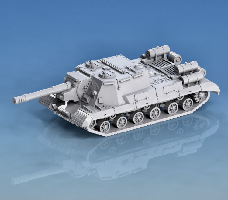 1-100 ISU-122, ISU-122S, ISU-152, ISU-152M by m_bergman - Wargaming3D