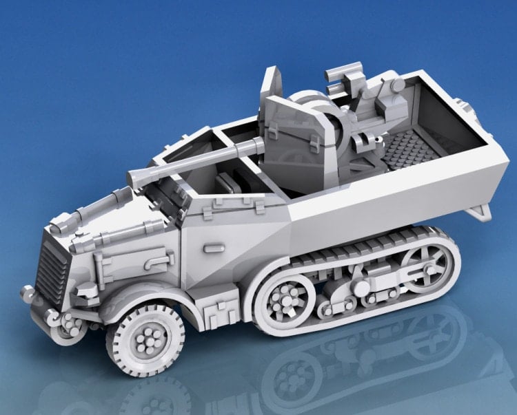 1-100 Unic P107 and Unic U304(f) halftrack by M_bergman - Wargaming3D