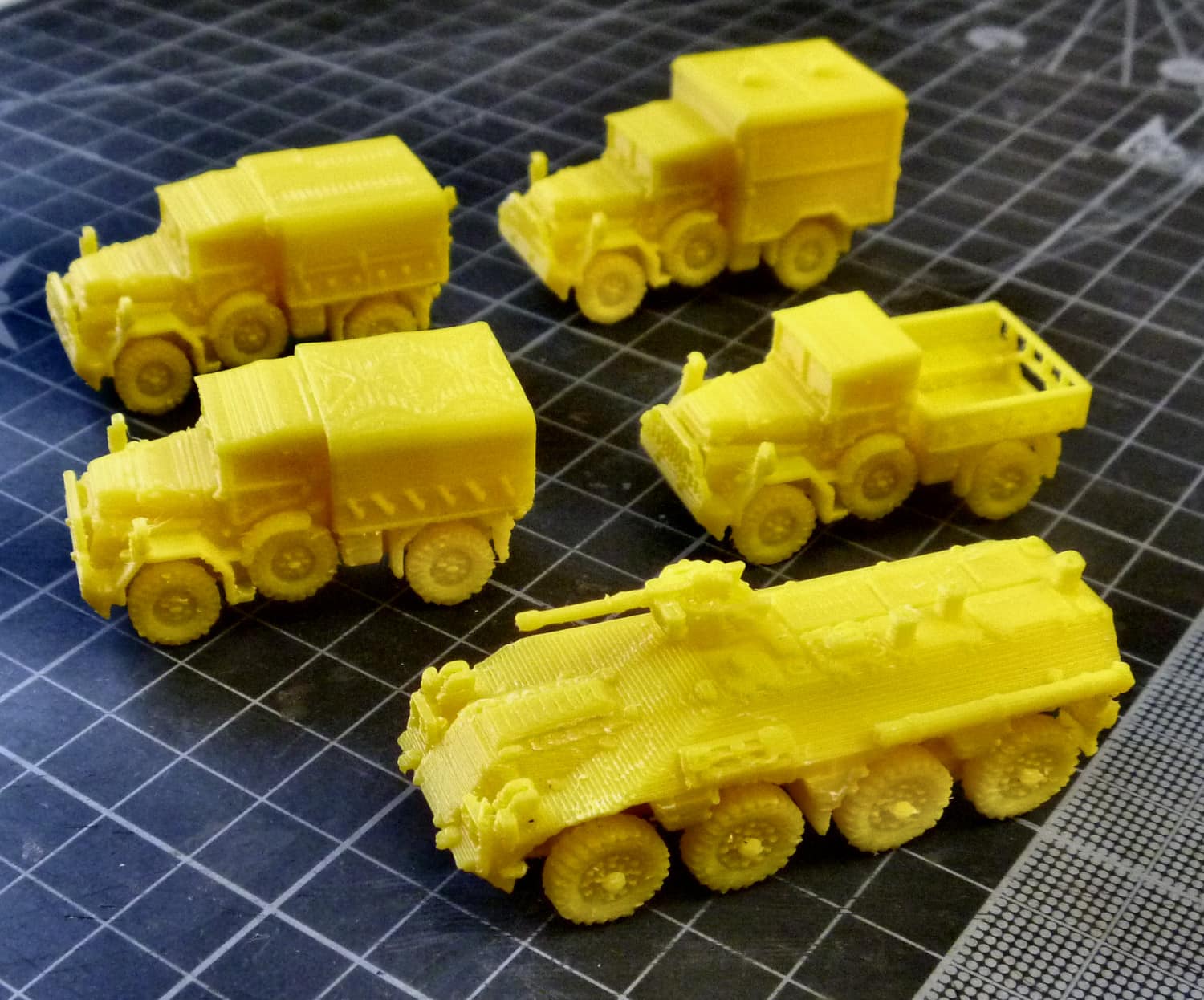 1-100 DAF YP-480 & DAF YA126 by M_bergman - Wargaming3D