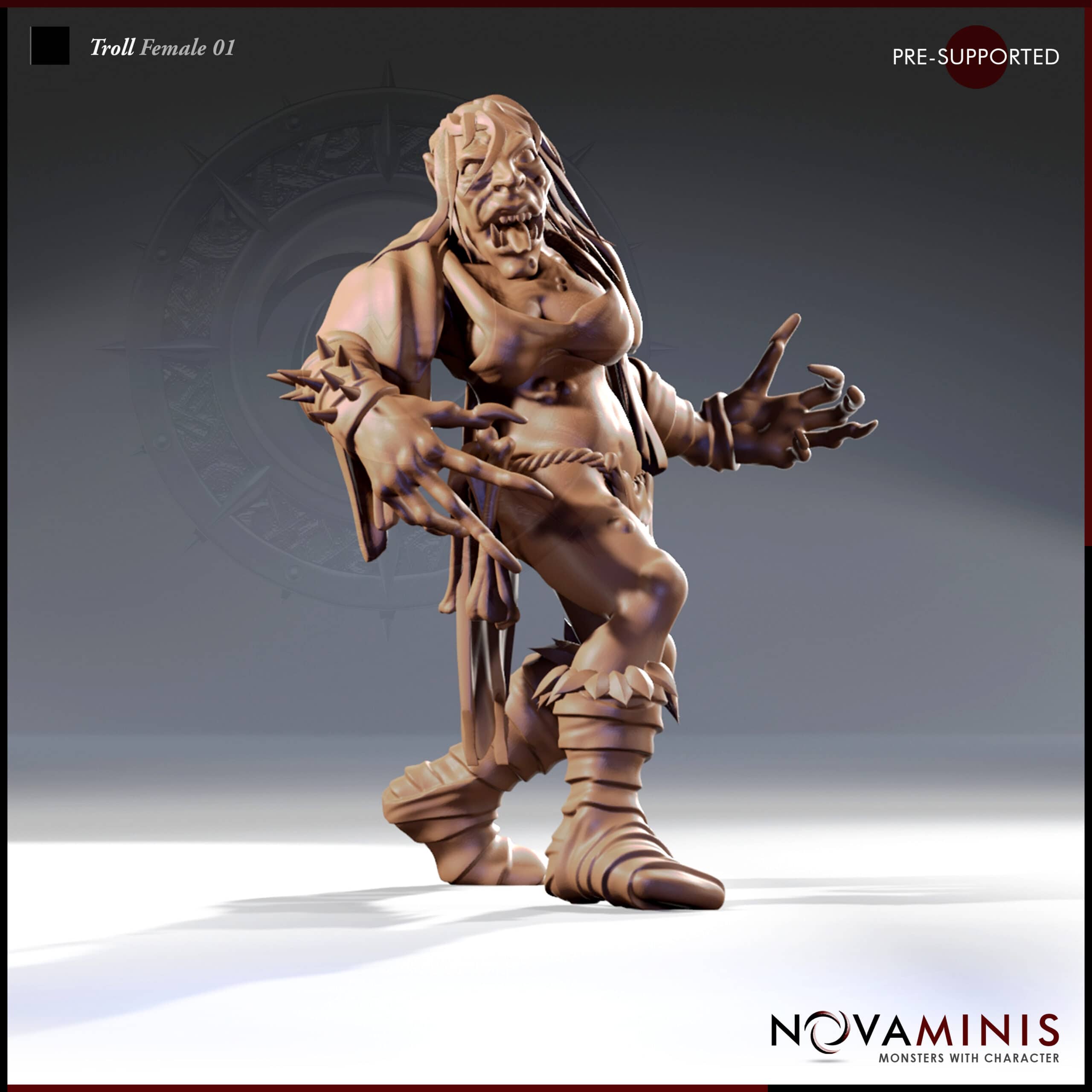 Troll Female 01 by NovaMinis - MiniHoarder