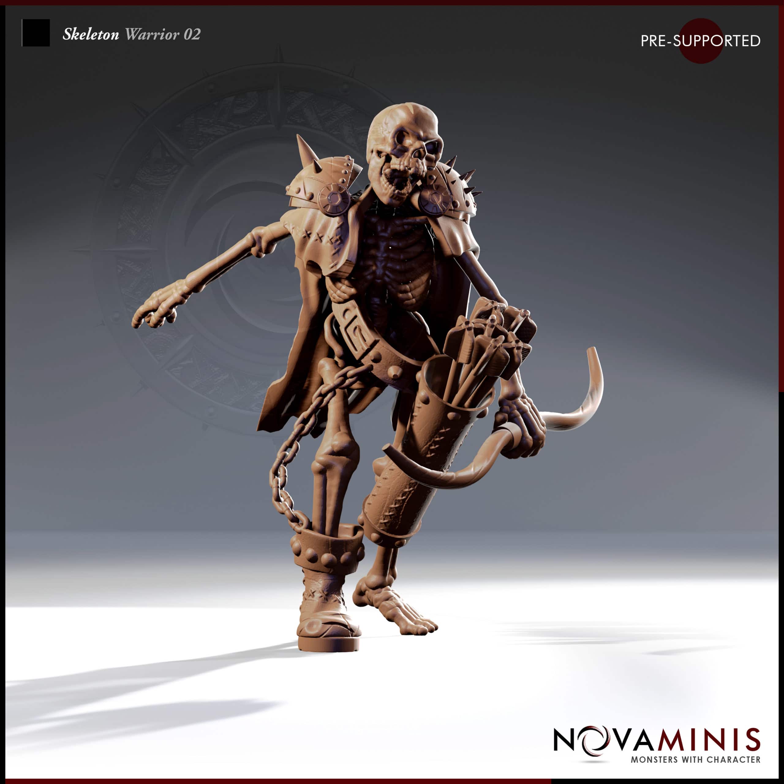 Skeleton Archer 02 by NovaMinis - MiniHoarder