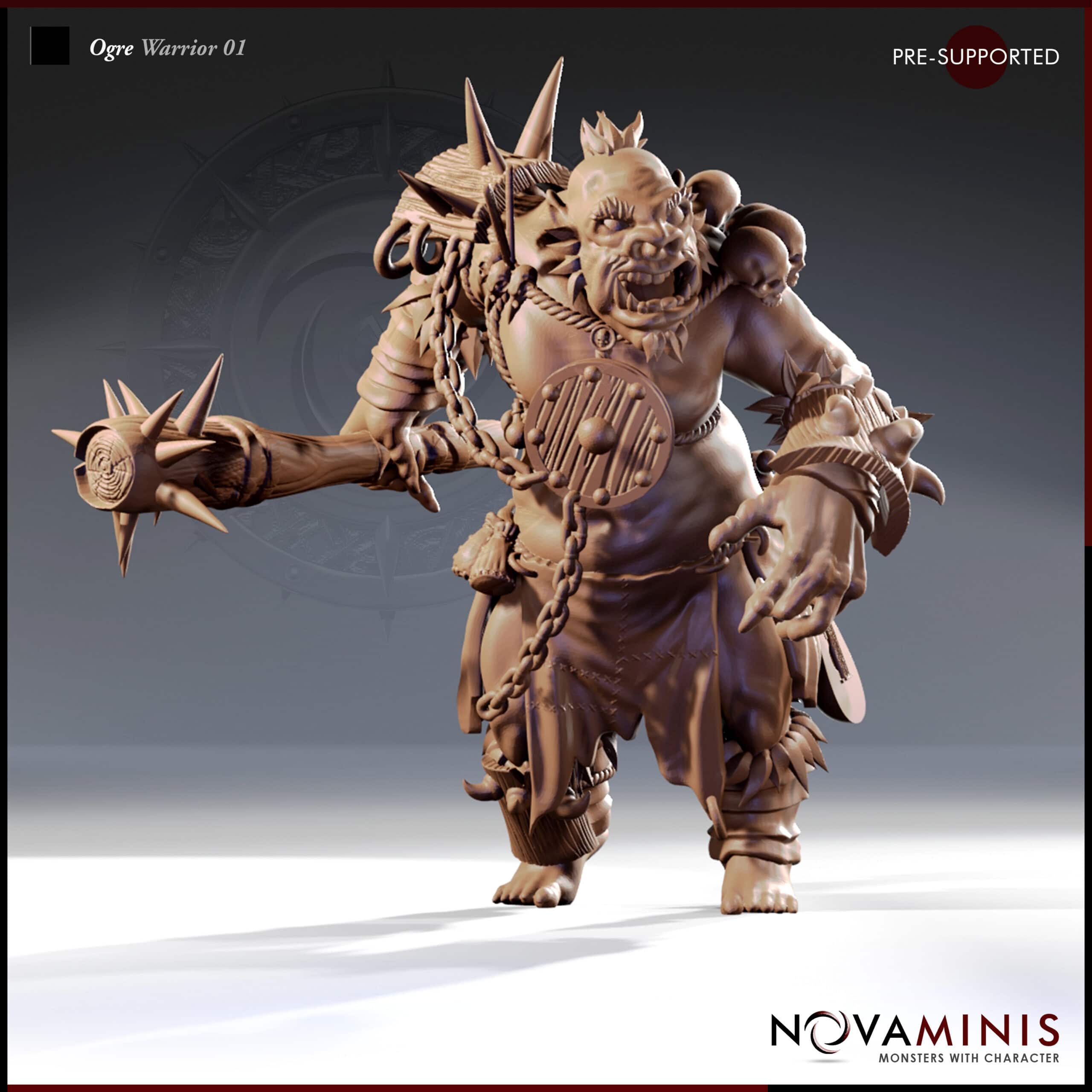 Ogre Warrior 01 by NovaMinis - MiniHoarder
