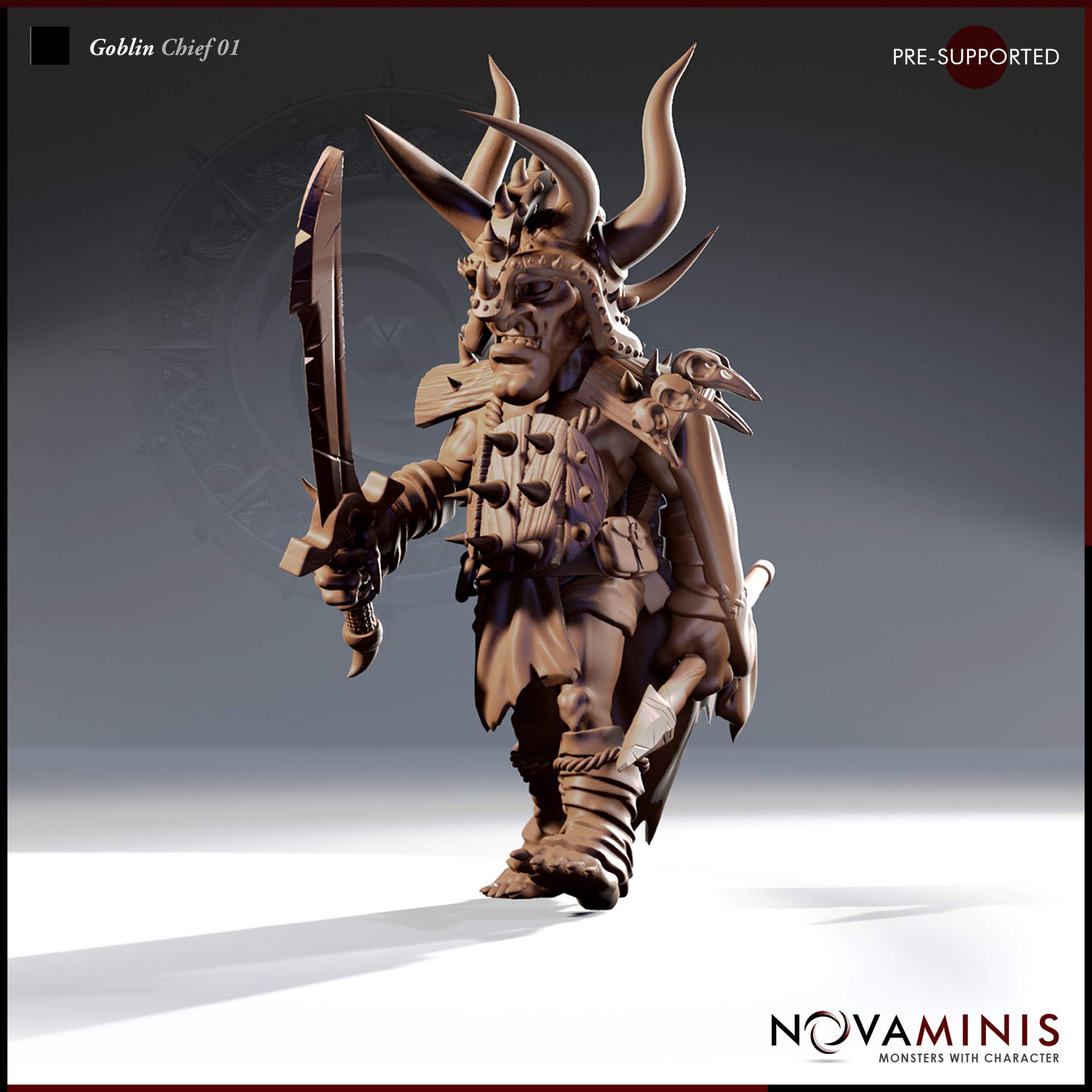 Goblin Chief 01 by NovaMinis - MiniHoarder