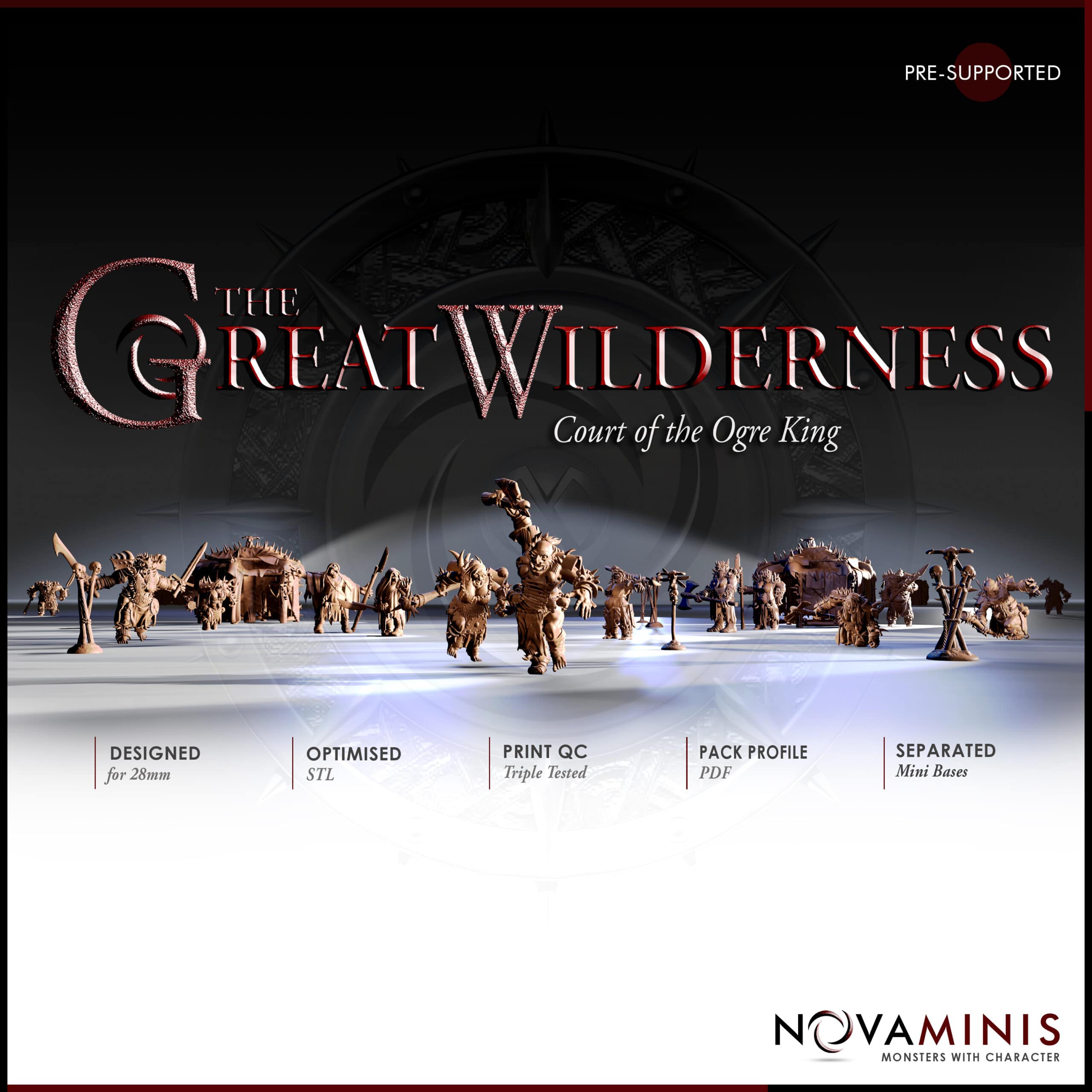 The Great Wilderness: Court of the Ogre King [Pack] by NovaMinis ...