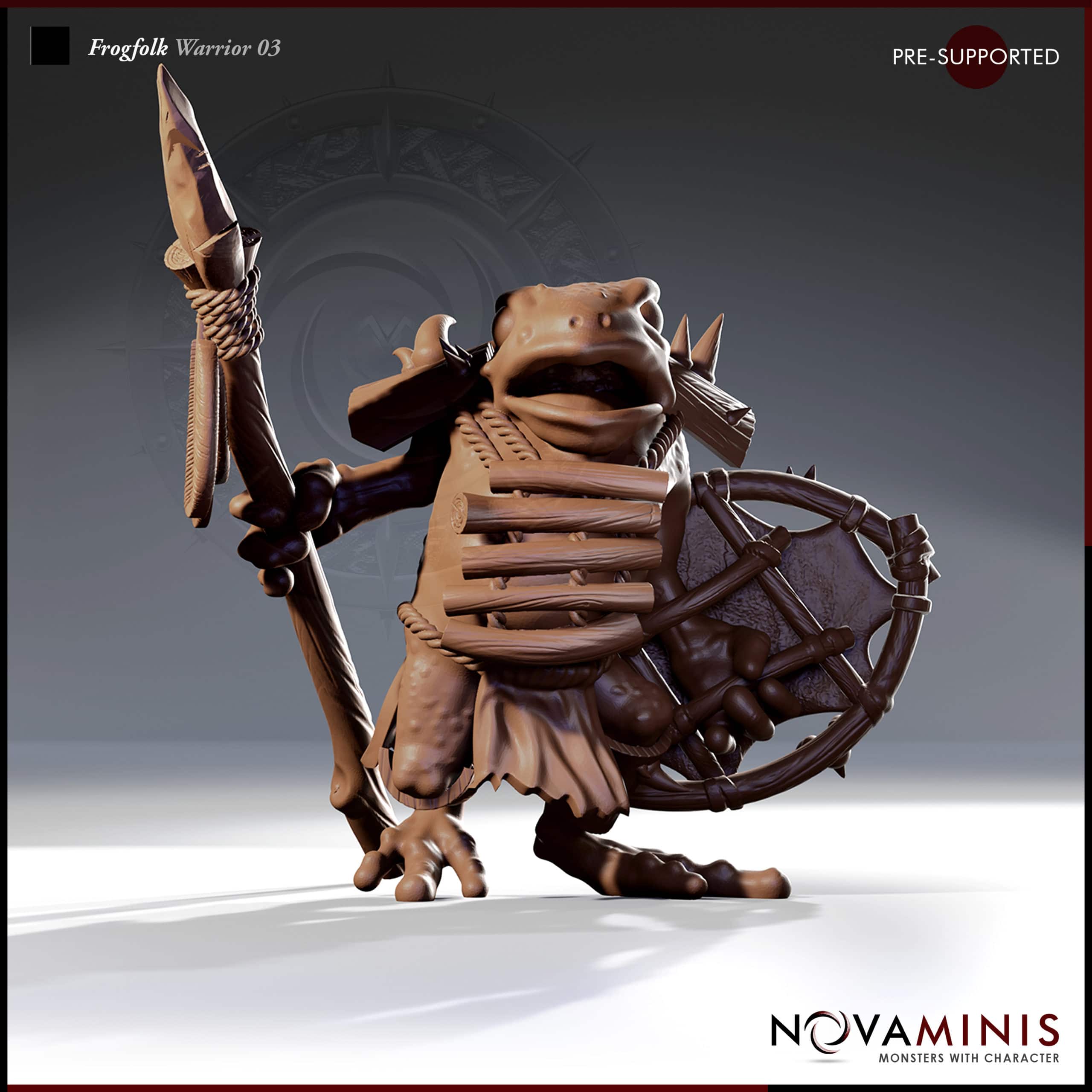 Frogfolk Warrior 03 by NovaMinis - MiniHoarder