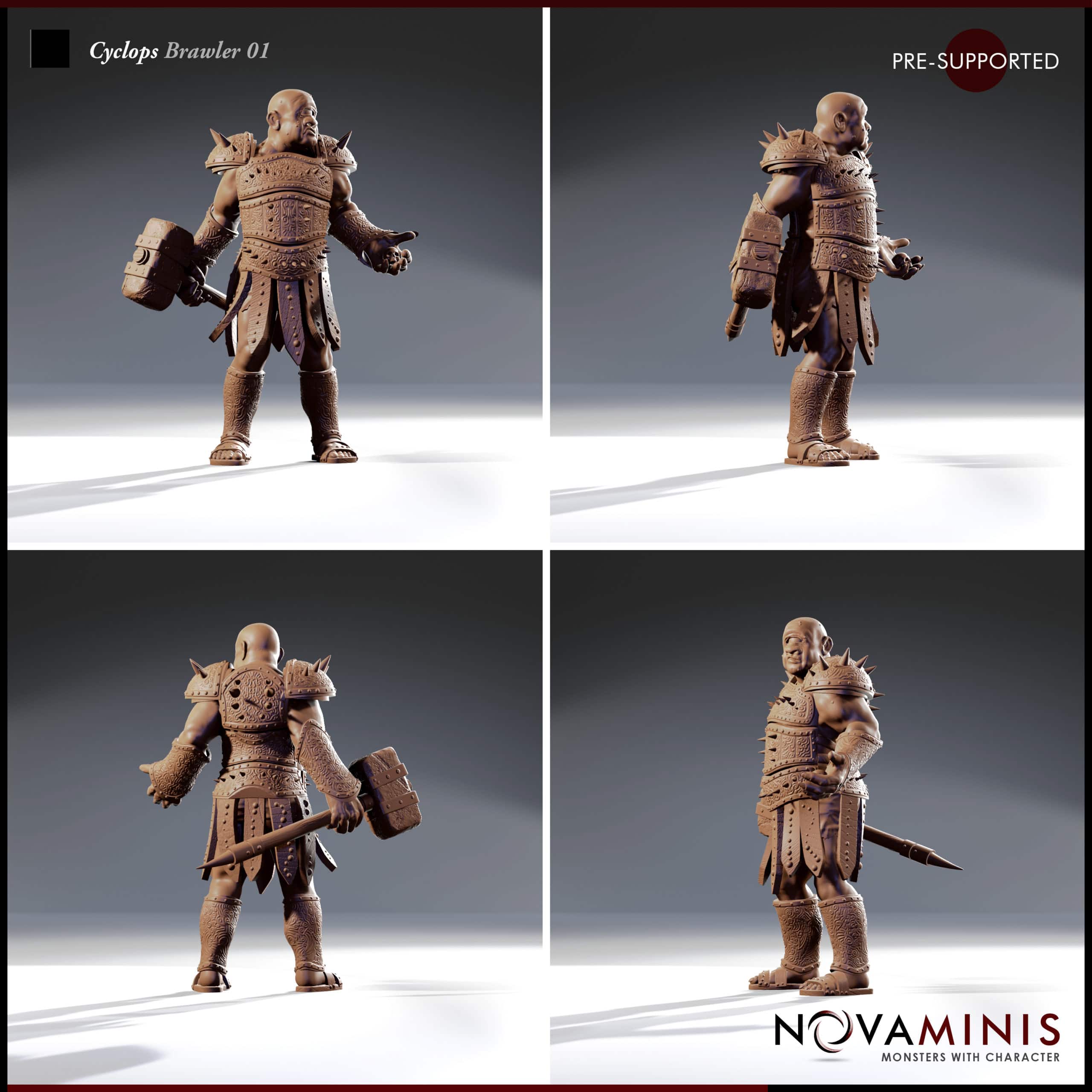 Cyclops Brawler 01 by NovaMinis - MiniHoarder