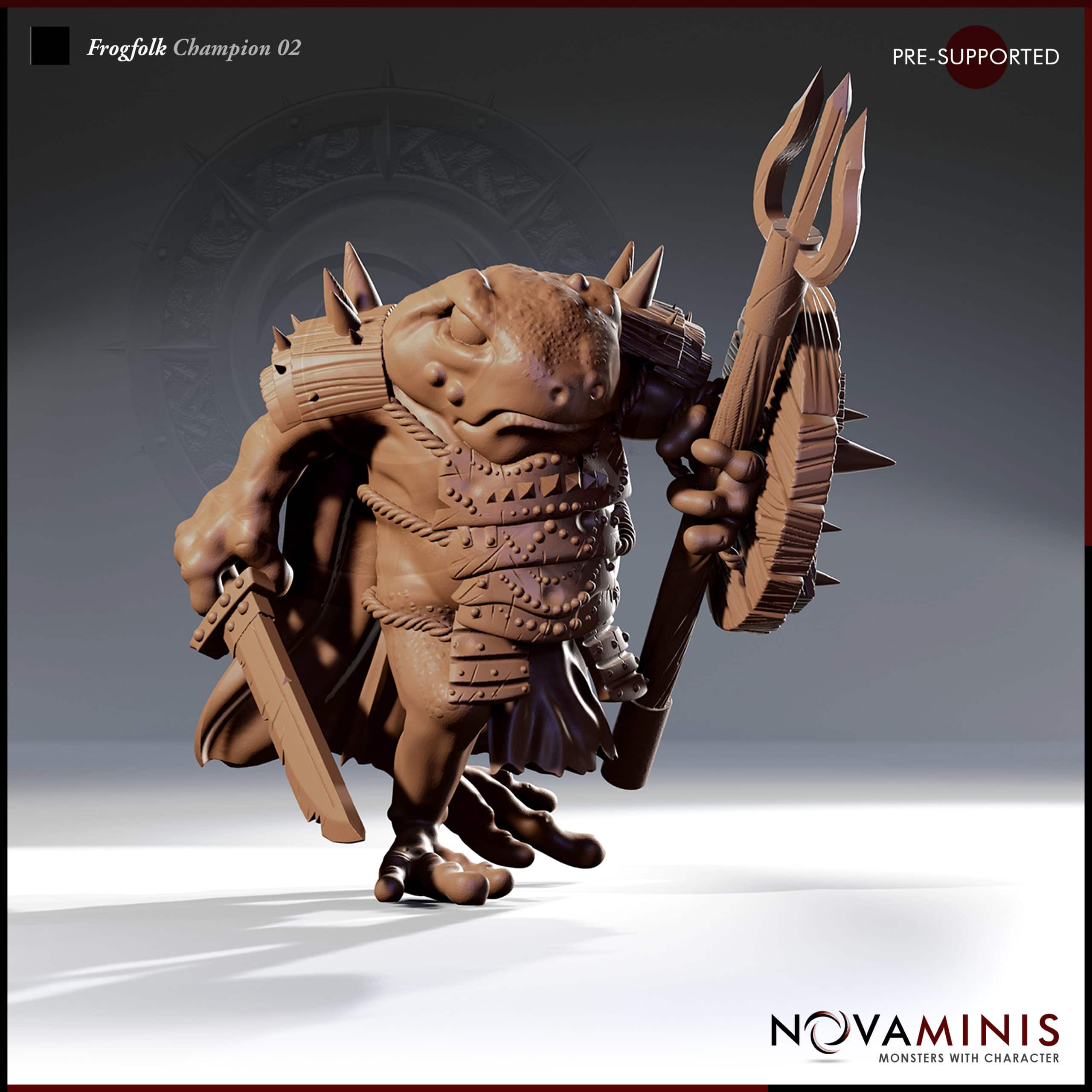 Frogfolk Champion 02 by NovaMinis - MiniHoarder