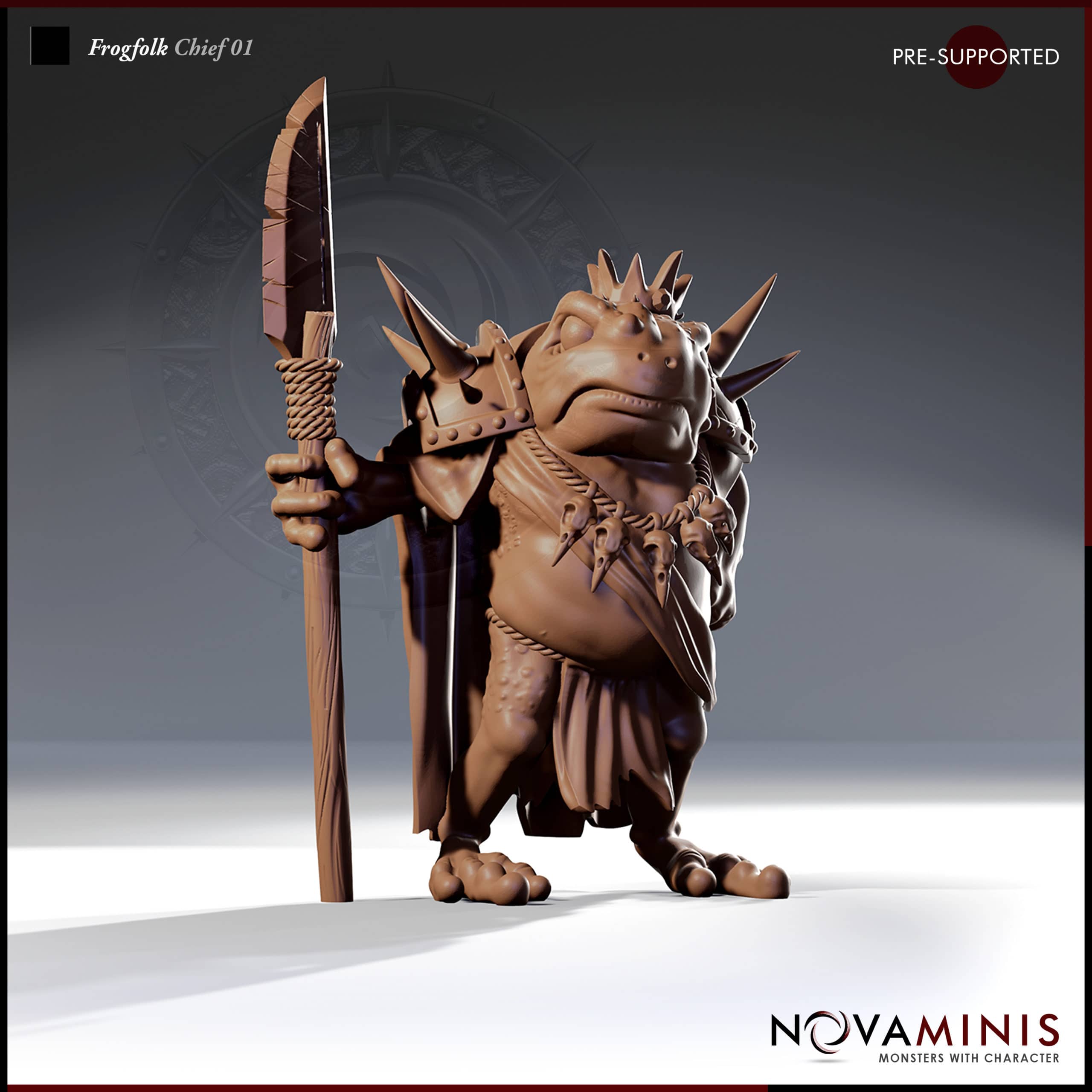 Frogfolk Chief 01 by NovaMinis - MiniHoarder