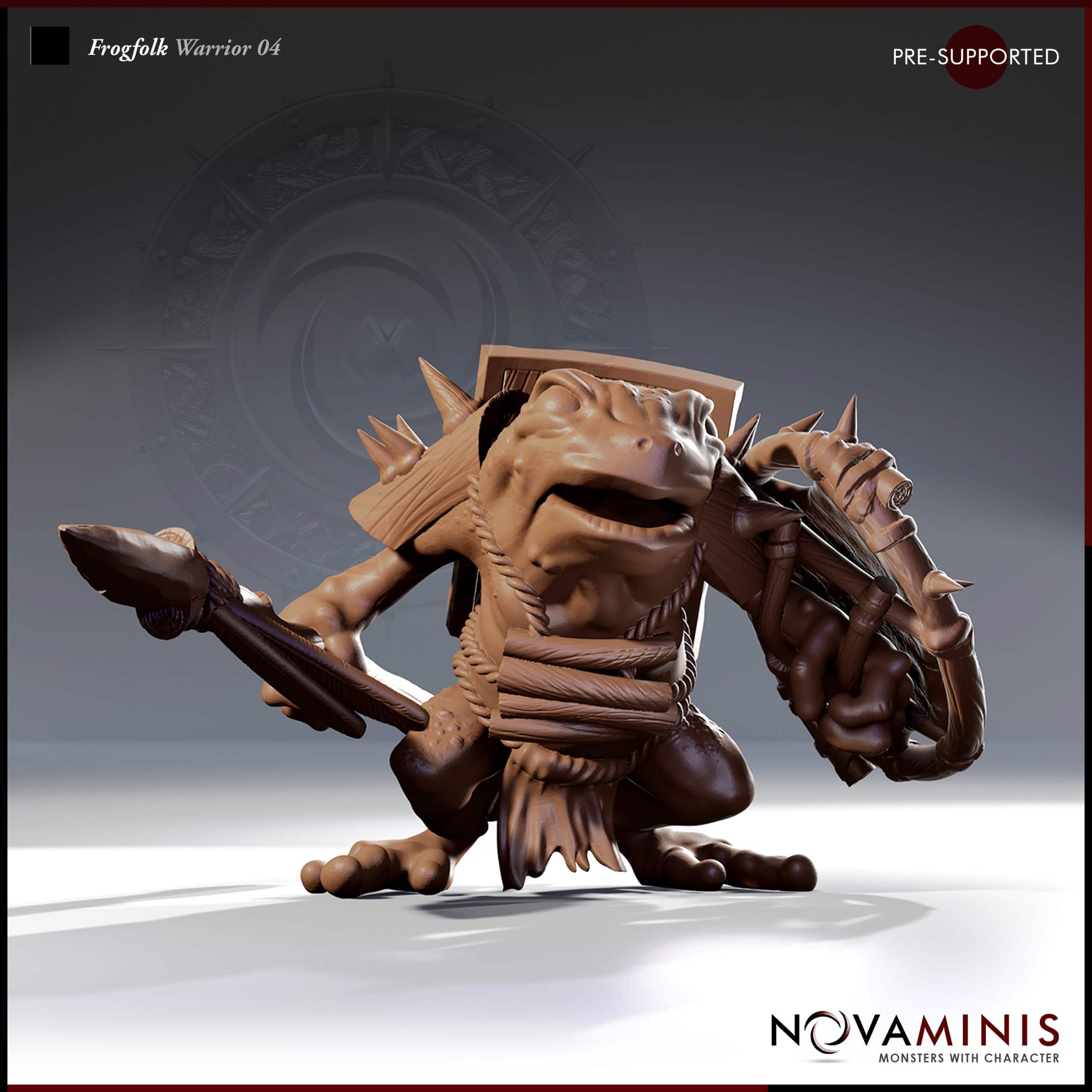 Frogfolk Warrior 04 by NovaMinis - MiniHoarder