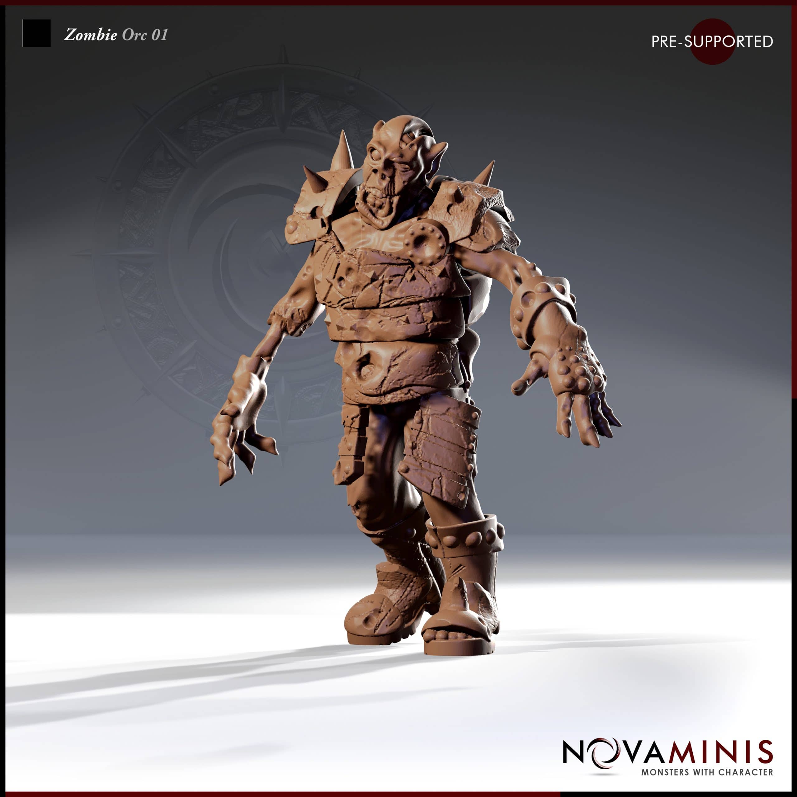 Zombie Orc 01 by NovaMinis - MiniHoarder