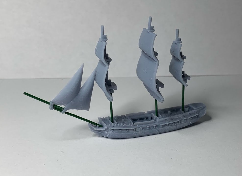 Virginie class French frigate (40 gun) 1794- 1884 by simon.mann ...