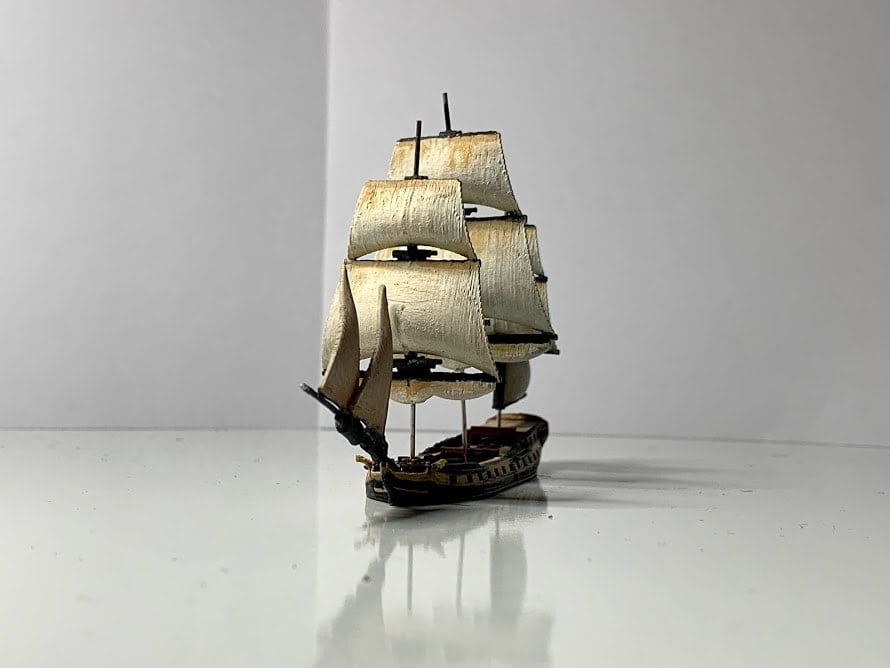 HMS Indefatigable, HMS Anson, HMS Magnanime - Razee 44 gun Frigate by ...