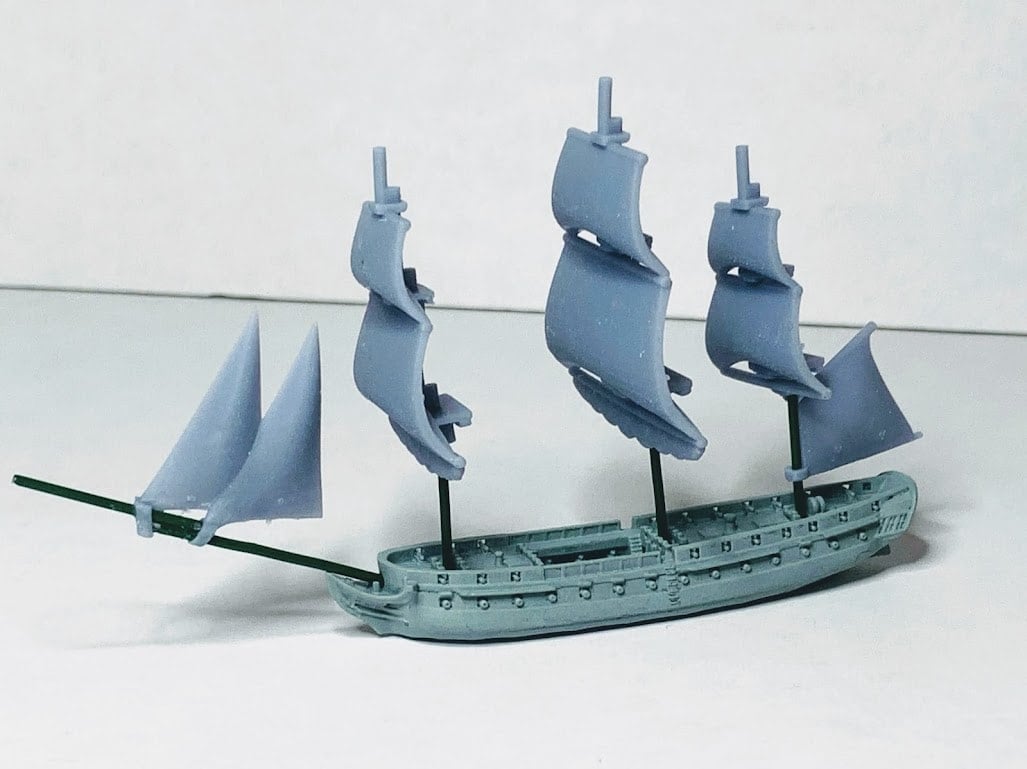 Pallas class French frigate (40 gun) 1808-1883 by simon.mann - Wargaming3D