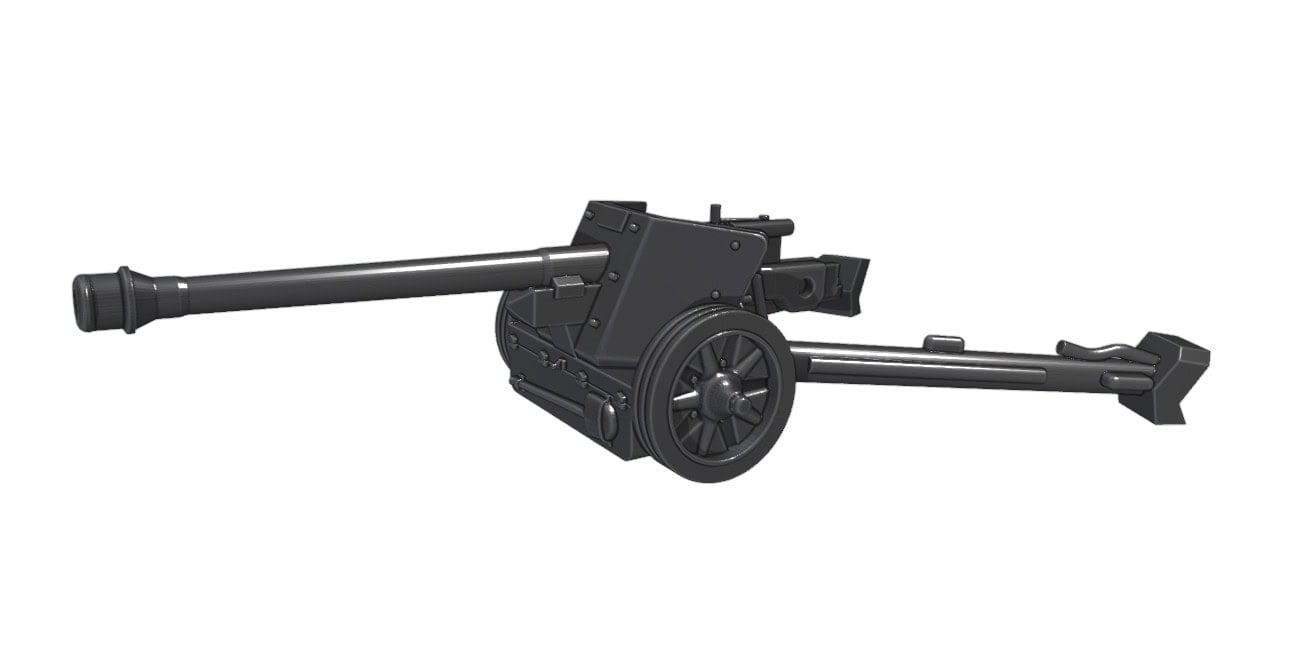 Ritterkrieg Robust WWII German 7.5cm PaK 40 L/46 Anti-Tank Gun by ...