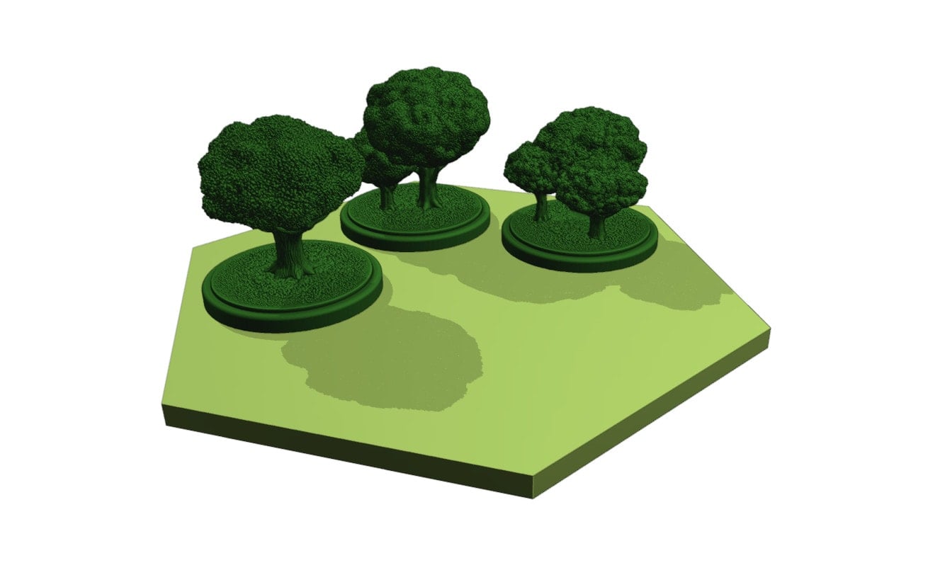 Ritterkrieg European Buildings and Trees #1 by Ritterkrieg - MiniHoarder