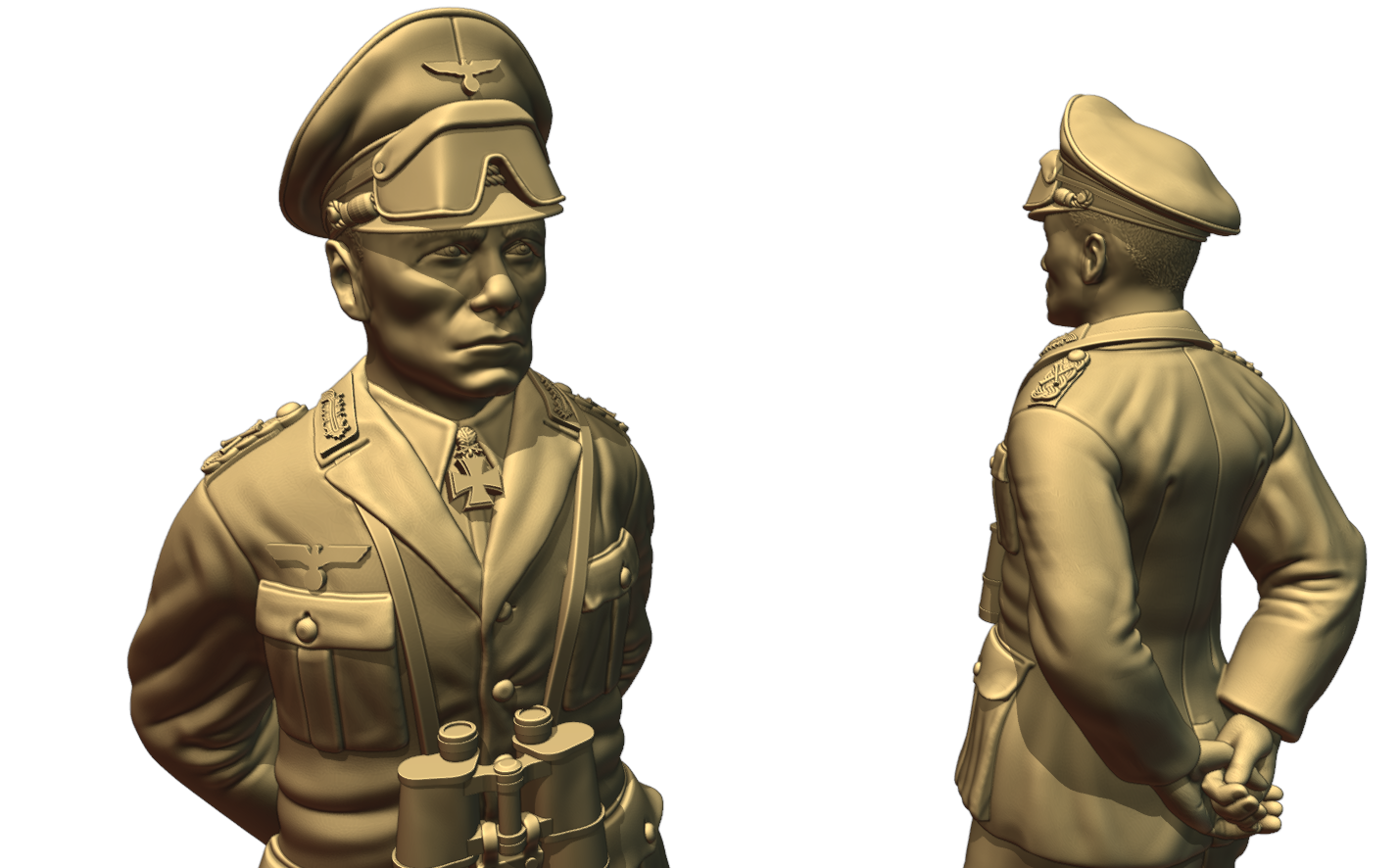 Ritterkrieg WWII German General Erwin Rommel by Ritterkrieg - Wargaming3D