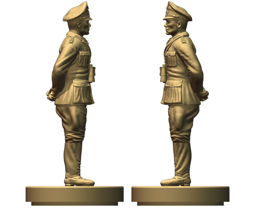 Ritterkrieg WWII German General Erwin Rommel by Ritterkrieg - Wargaming3D