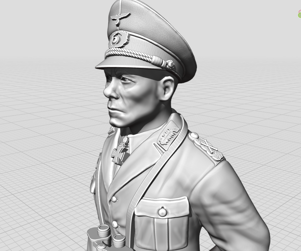 Ritterkrieg WWII German General Erwin Rommel by Ritterkrieg - Wargaming3D