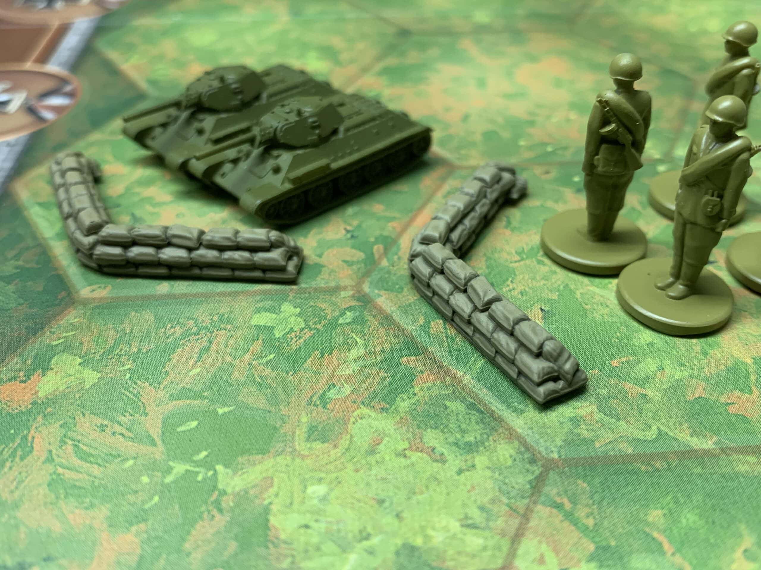 Ritterkrieg WWII Sandbag Emplacement Markers by Ritterkrieg - Wargaming3D