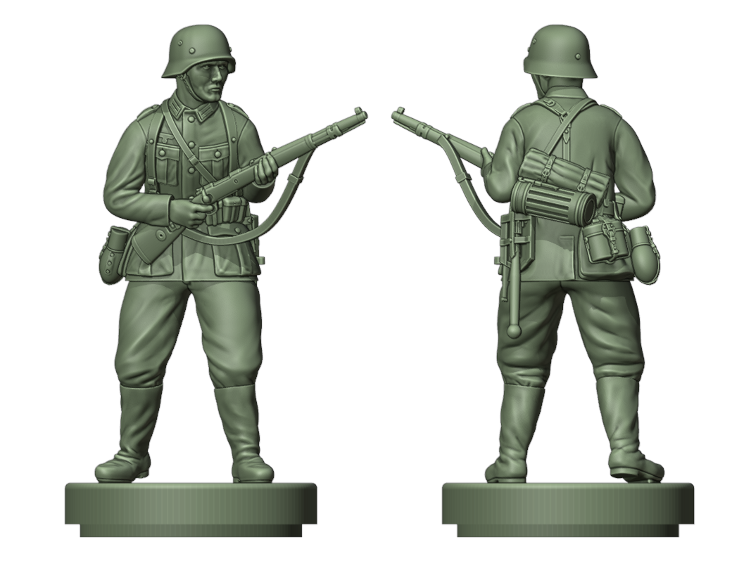 Ritterkrieg WWII German Infantry 1939-42 by Ritterkrieg - Wargaming3D