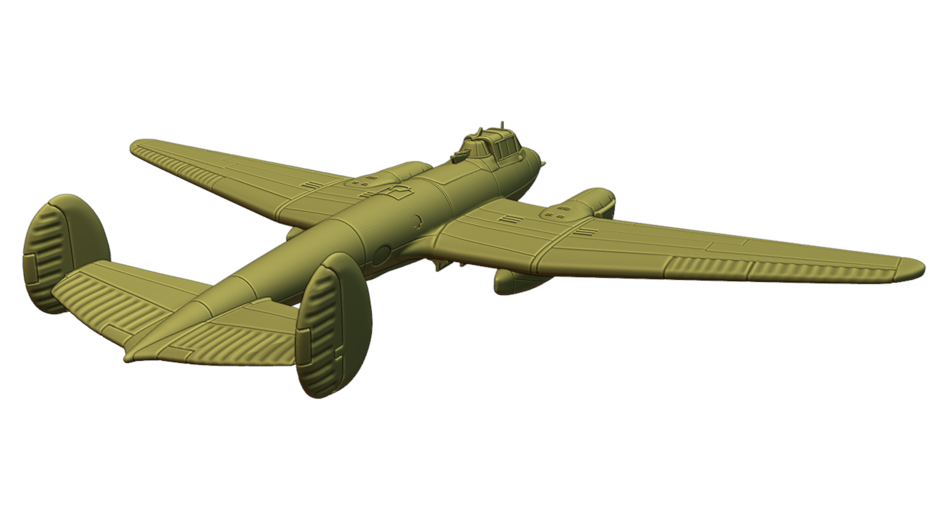 Ritterkrieg WWII Soviet Petlyakov PE-2 Medium Bomber by Ritterkrieg ...