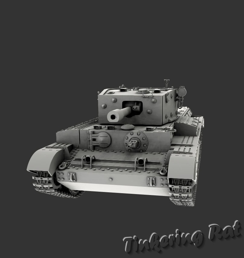 British Cromwell Tank Set by TinkeringRat - Wargaming3D