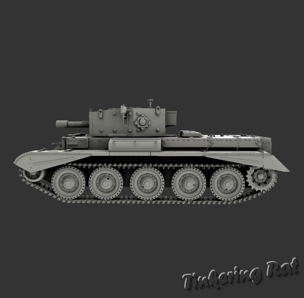 British Cromwell Tank Set by TinkeringRat - Wargaming3D