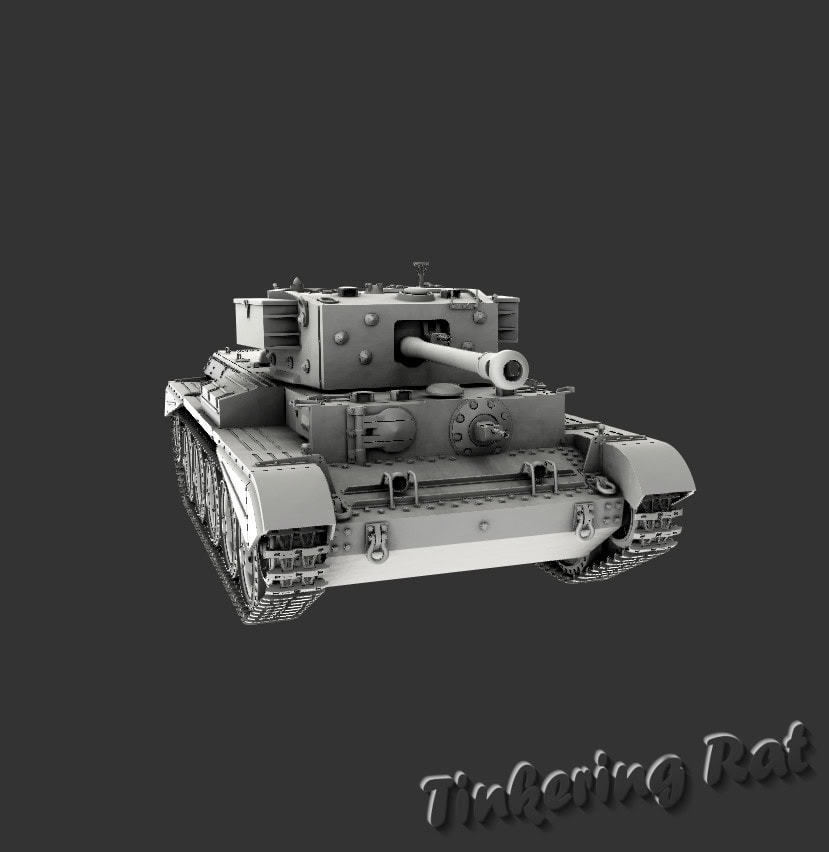 British Cromwell Tank Set by TinkeringRat - Wargaming3D