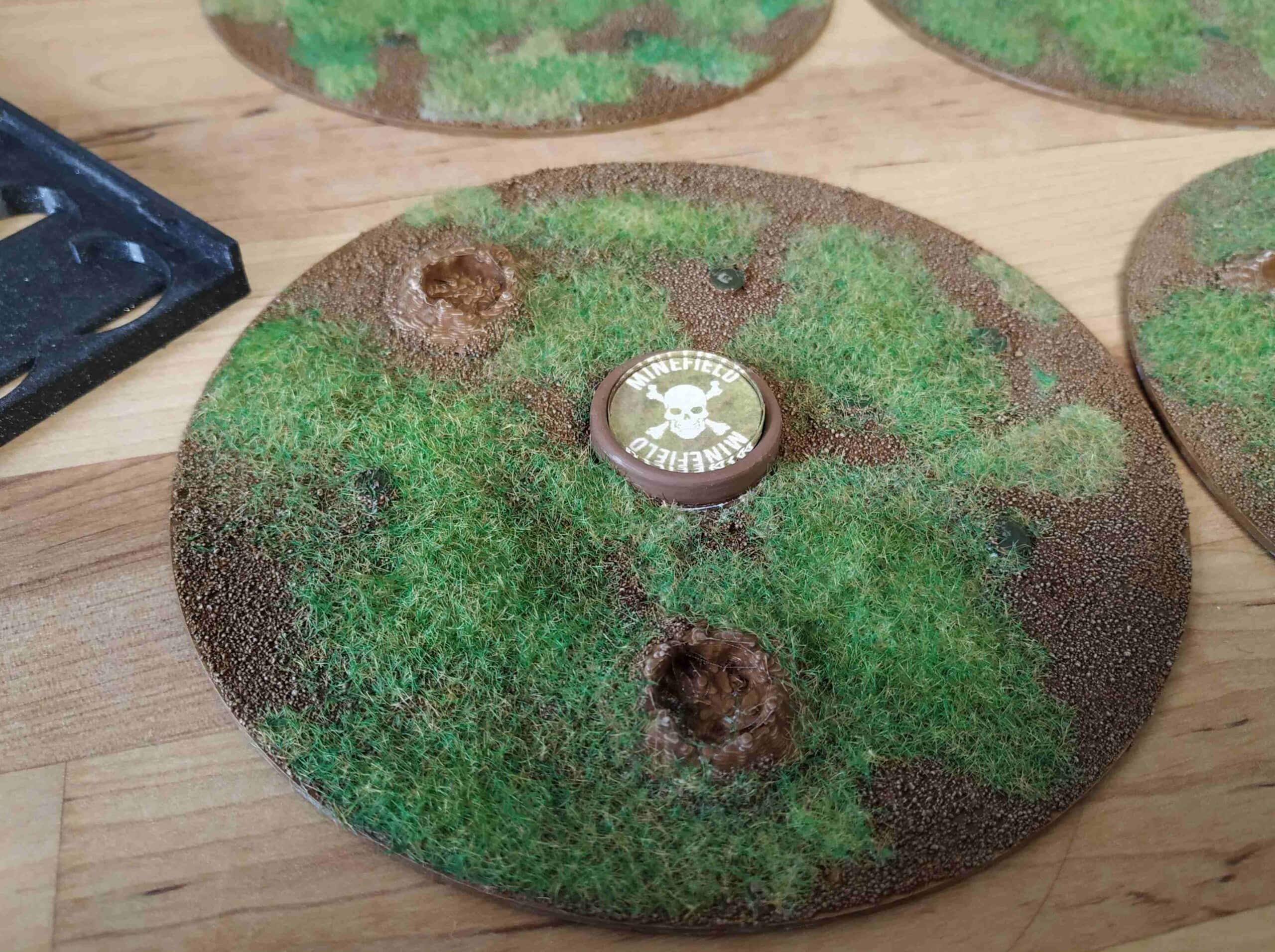 FoW V4 Minefield token DVD set by FoW Resin Rescue - Wargaming3D