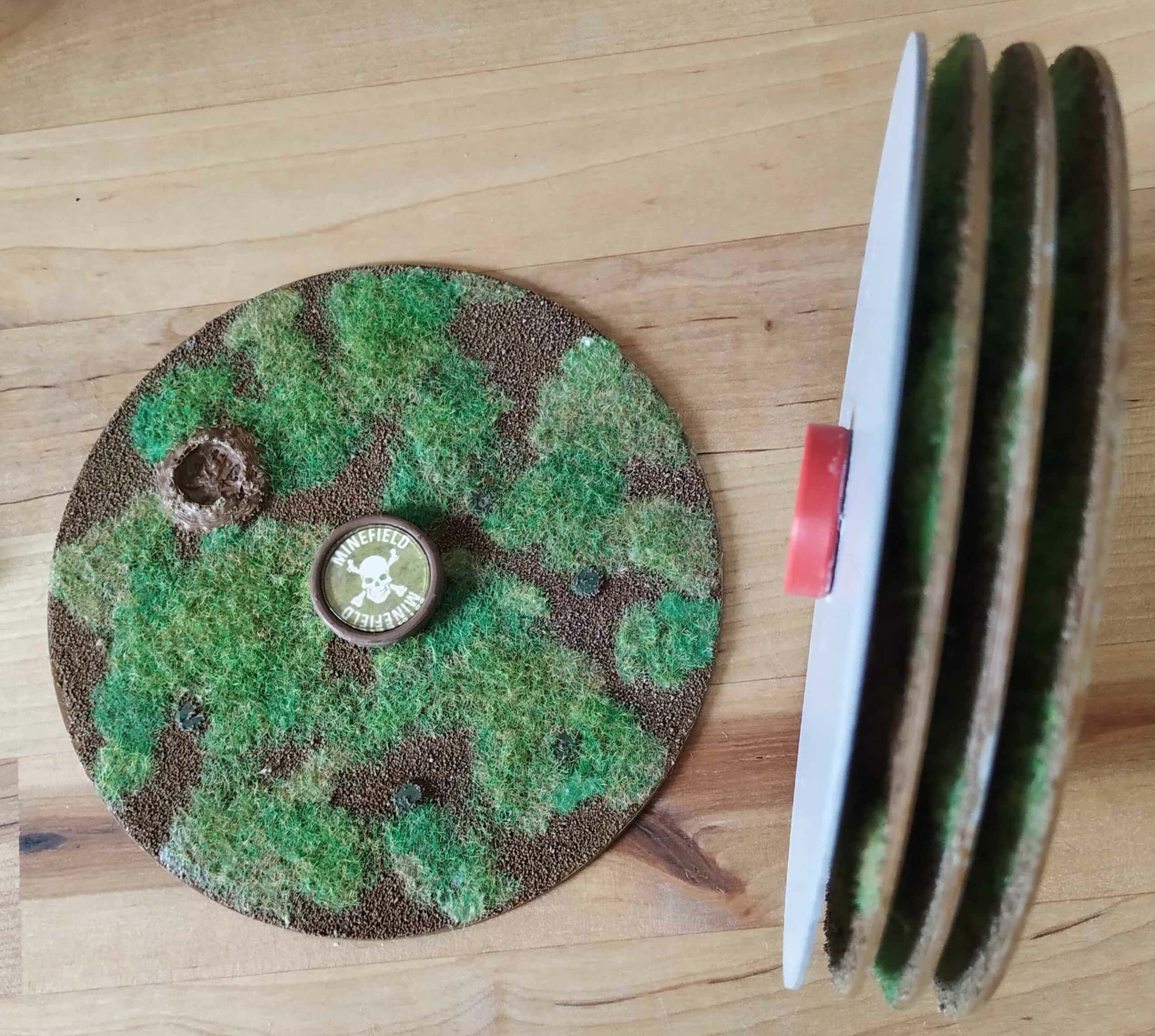 FoW V4 Minefield token DVD set by FoW Resin Rescue - Wargaming3D