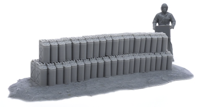 WW2 Sandbags , Stowage and Trenches Set Wargaming Scatter Terrain by YL ...