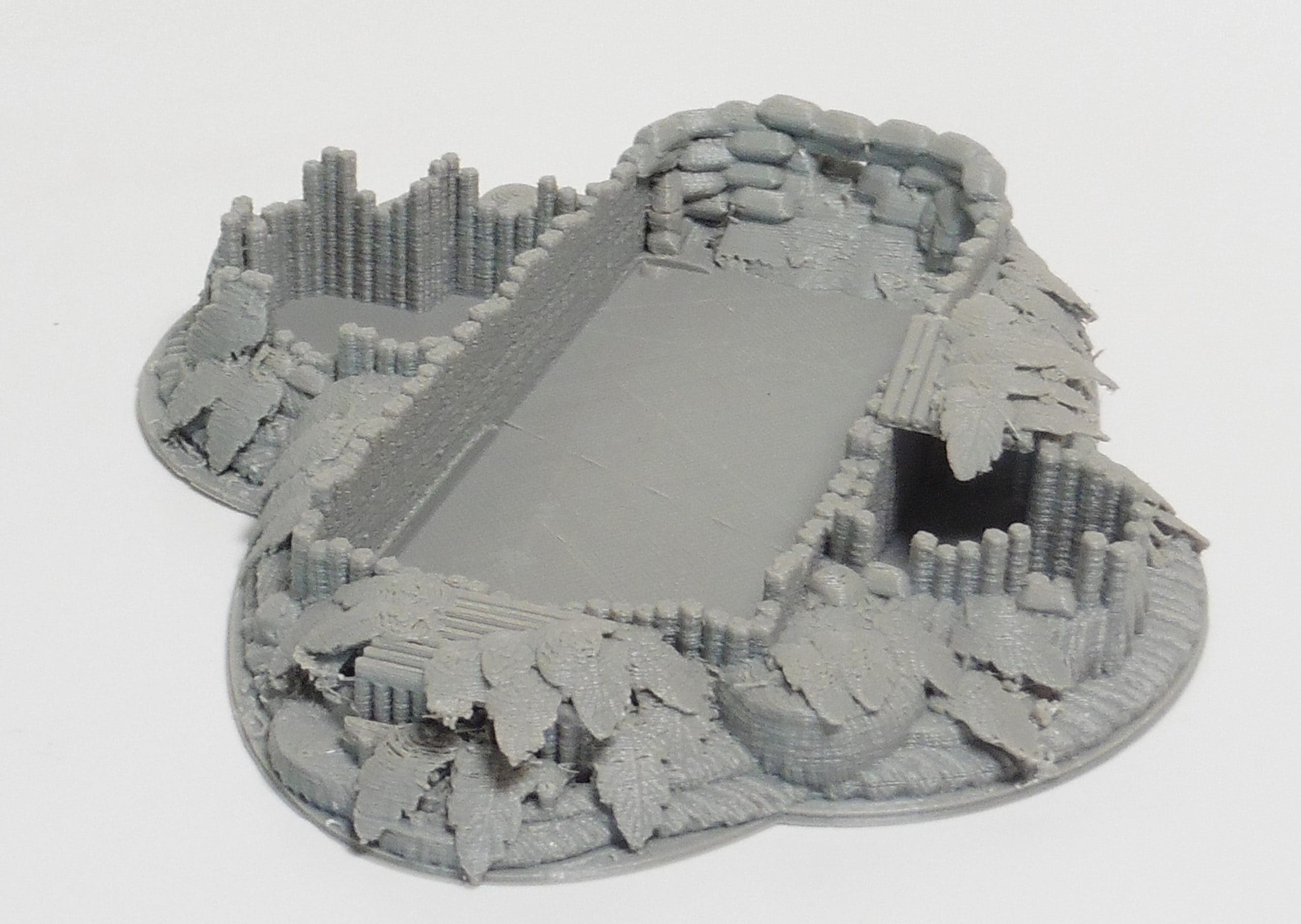 Tank Emplacement Timber reinforced. Designed for the Japanese Type 97 ...