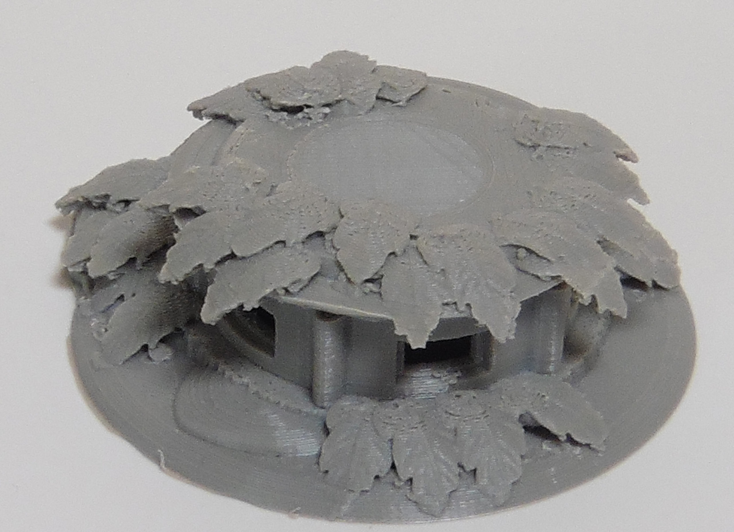 Concrete Pill Box low profile by Gardenshedprinting.com - MiniHoarder