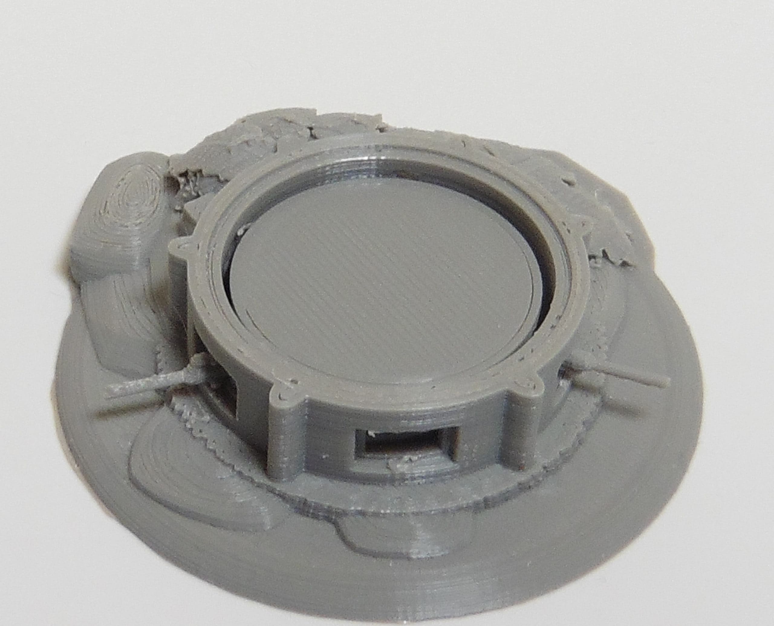 Concrete Pill Box low profile by Garden Shed Printing - Wargaming3D