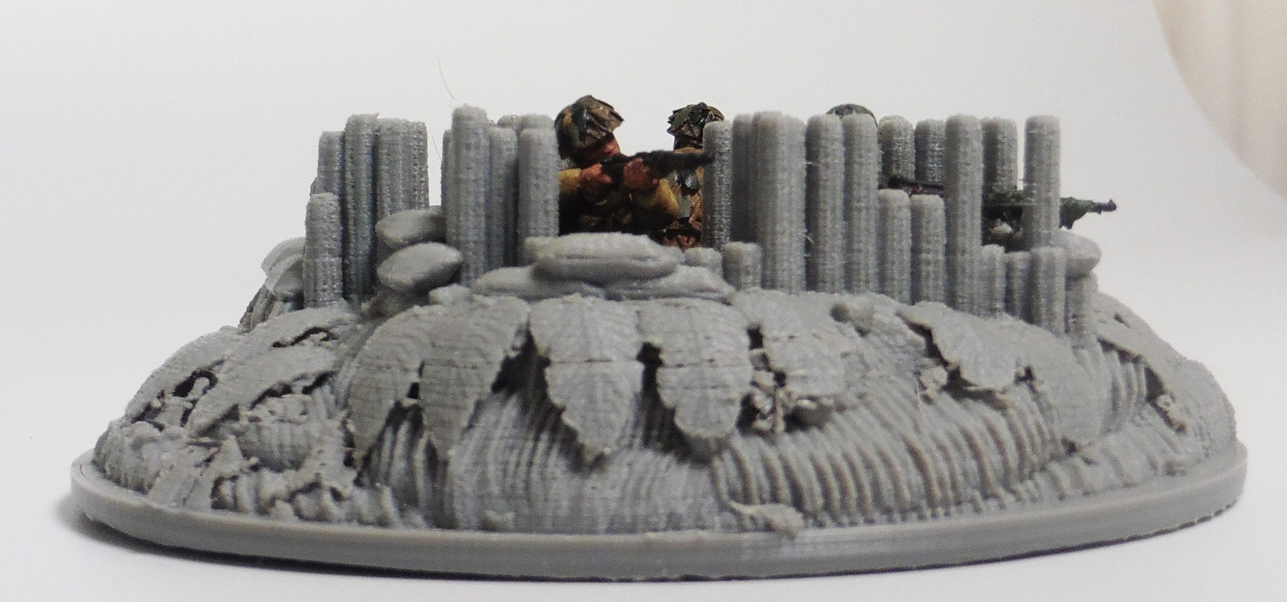 Rifle Nest Timber reinforced. Set of 4 variants both Taller and Low ...