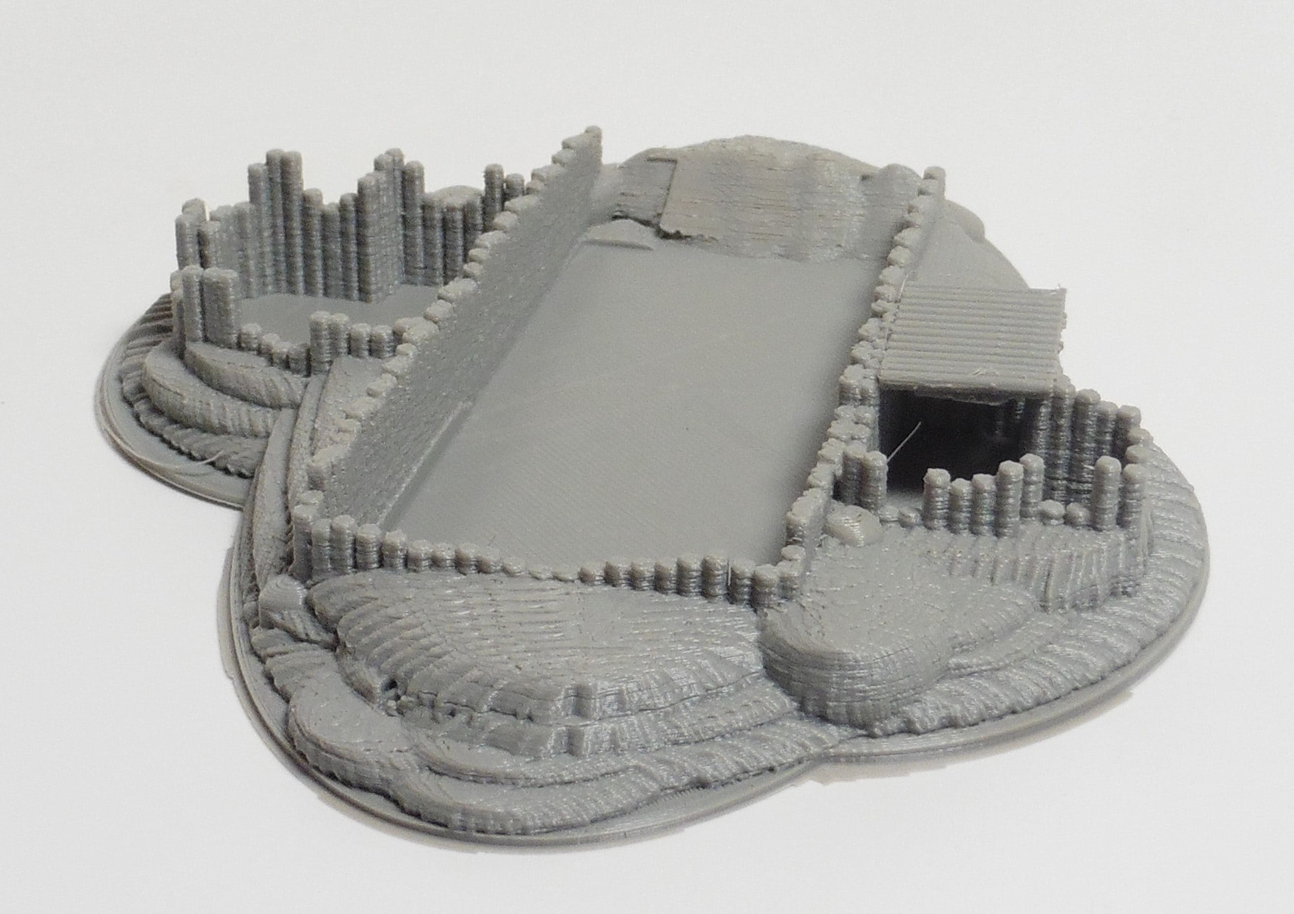 Tank Emplacement Timber reinforced. Designed for the Japanese Type 97 ...